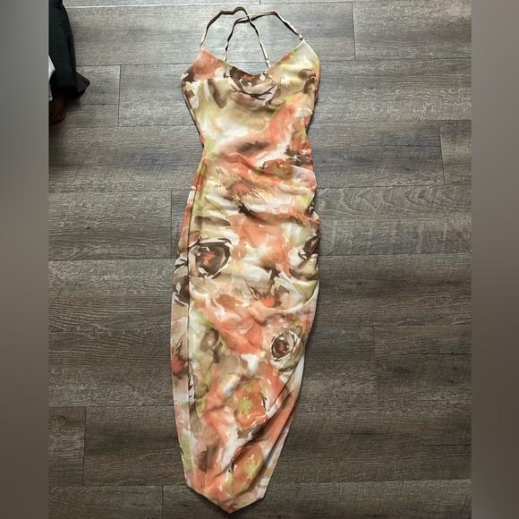Windsor | Dresses | Windsor Backless Multicolor Dress | Poshmark